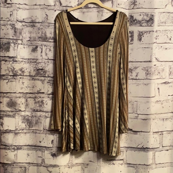 Lira | Dresses | Lira Patterned Colorful Dress | Poshmark